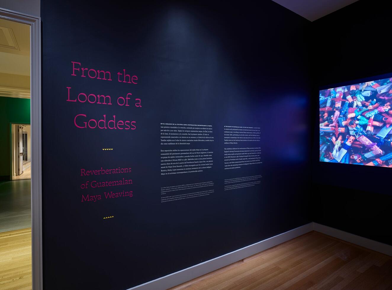 Exhibition Design / From the Loom of a Goddess | RISD Museum